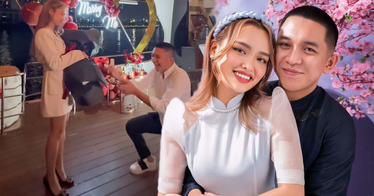 Hot tiktoker Linda Ngô hạnh phúc khi được bạn trai cầu hôn bất ngờ - Socolive