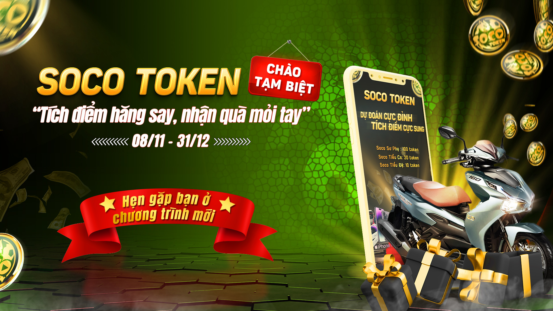 Soco Token: Cập Nhật Thời Gian Tích Luỹ Token Tháng 01/2023 - Socolive